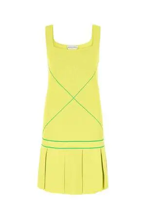 Bottega Veneta Viscose-blend Dress - Green