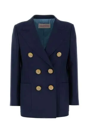 Valentino Garavani Wool Blazer For - Blue