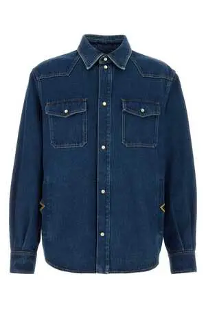 Valentino Garavani Denim Shirt - Blue