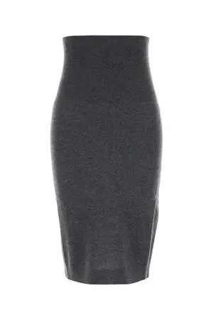 Stella McCartney Virgin Wool Midi Skirt