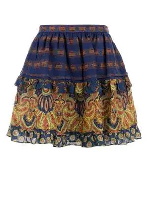 Valentino Garavani Tiered Linen Skirt