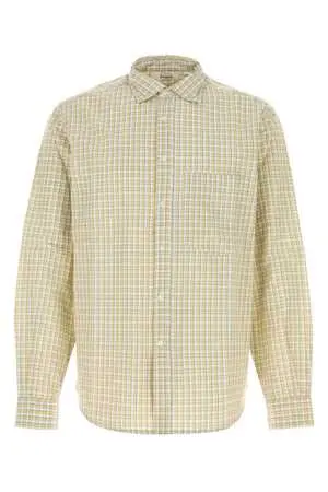 GIMAGUAS Gimaguas Embroidered Cotton Ruben Checked Shirt For Men
