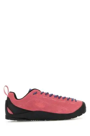Keen Jasper Suede Lace-up Sneakers - Pink