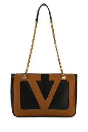 Valentino Garavani Viva Superstar Mini Nappa Leather Shoulder Handbag - Black