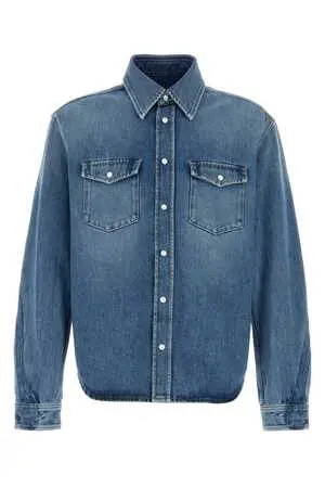 Givenchy Denim Shirt With Classic Button-front - Blue