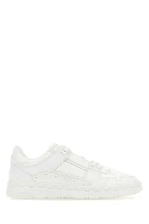 Valentino Garavani Freedots Leather Sneakers - White