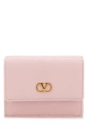 Valentino Garavani Ovine Leather Wallet 10 Cm X 7 Cm X 4 Cm