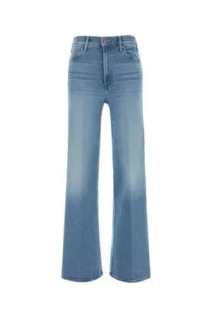 MOTHER The Hustler Roller Sneak Stretch Denim Jeans