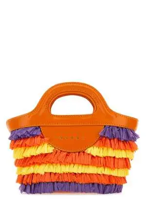 Marni Micro Tropicalia Summer Handbag, 15 Cm Width - Multicoloured