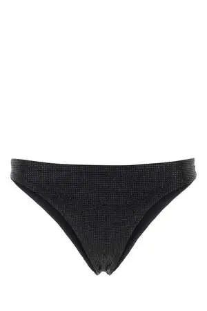 Prada Stretch Re-nylon Bikini Bottom - Black
