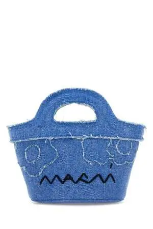 Marni Denim Tropicalia Mini Handbag - Light Blue