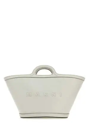 Marni Leather Small Tropicalia Mini Handbag - White