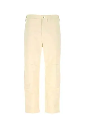 JIL SANDER Cotton Pant - White