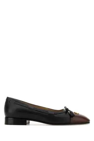 Valentino Garavani Leather Ballerina Flats