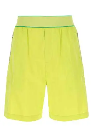 Bottega Veneta Bermuda Nylon Shorts - Green