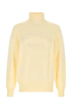 Givenchy 100% Cotton Knit Sweater - Yellow