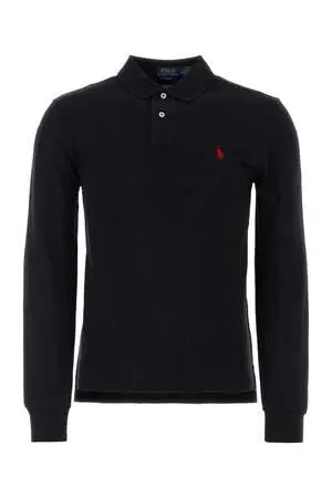 Polo Ralph Lauren Cotton Piqué Polo Shirt - Black