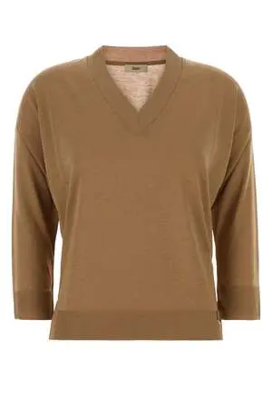 Herno Lyocell & Cotton T-shirt - Camel