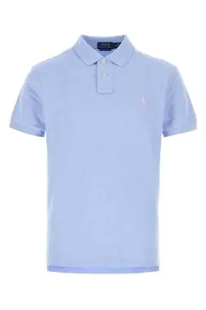 Polo Ralph Lauren Cotton Polo Shirt - Light Blue