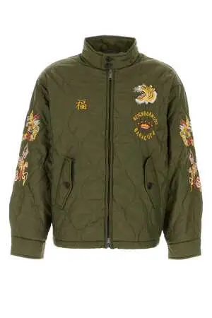 BARACUTA ENGLAND Nylon Army Jacket - Green