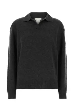 THE ROW The Row 100% Cashmere Polo Shirt