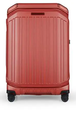 PIQUADRO Medium Front-opening 4-wheel Trolley - Cuo
