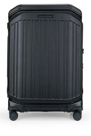 PIQUADRO Medium 4-wheel Trolley With Front-middle Open Compartments For - No