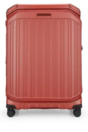 PIQUADRO Medium 4-wheel Front Opening Trolley - Cuo