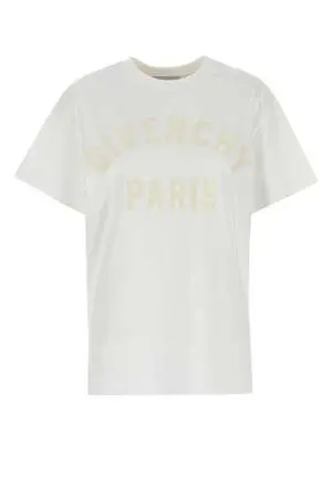 Givenchy Oversize Cotton T-shirt With Graphic Detail