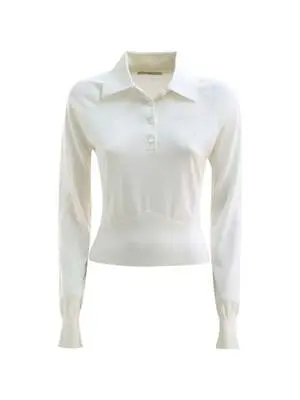 Givenchy Cotton Polo Shirt - Bianco