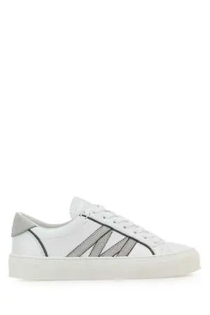 Moncler Monaco2 Leather Sneaker - White