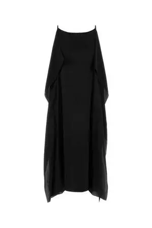 THE ROW Kylo Satin Maxi Dress - Black