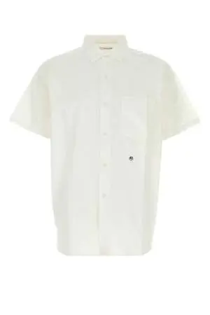 Nanamica Oversized Cotton-polyester Shirt - White