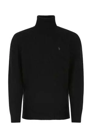 Polo Ralph Lauren Wool-cashmere Knit Sweater - Black