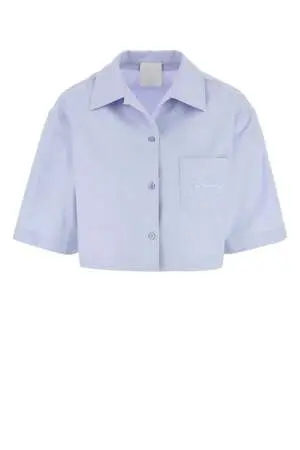 Givenchy GIVENCHY Cotton Shirt Light Blue