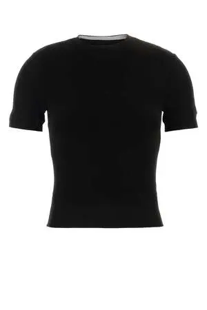 MAISON MARGIELA Maison Margiela Women's Cupro-Blend Stretch T-Shirt Top