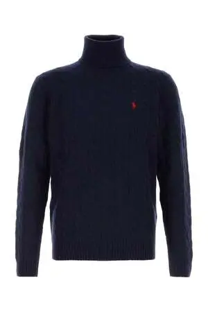 Polo Ralph Lauren Wool-cashmere Blend Knit Sweater - Blue