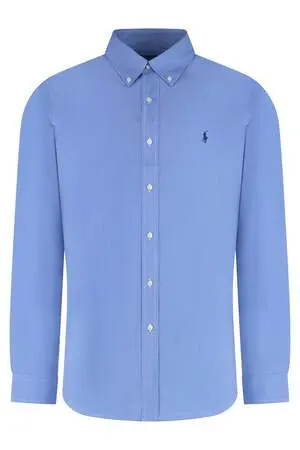 Polo Ralph Lauren Stretch Poplin Shirt - Light Blue