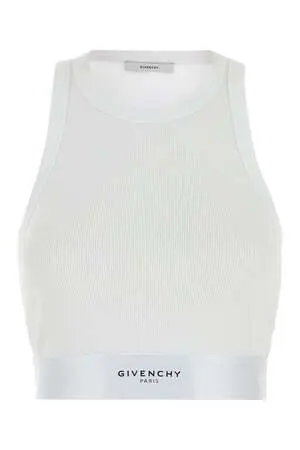Givenchy Stretch Cotton Top - White