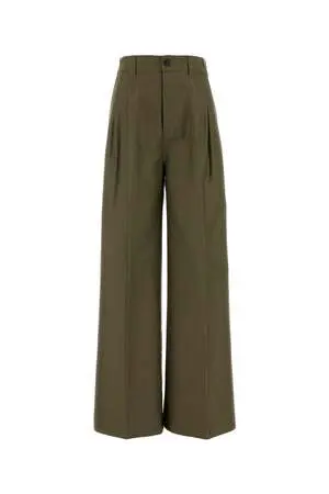 MAISON MARGIELA Utility Cotton Wide-leg Pants