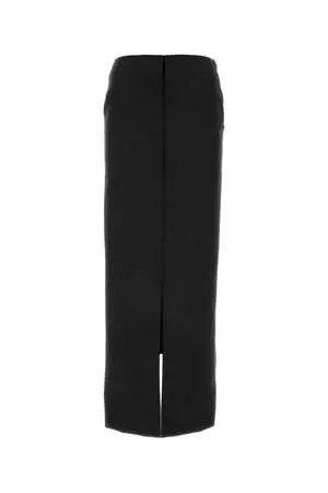 Givenchy Wool & Mohair Blend Mini Skirt With Satin Lining