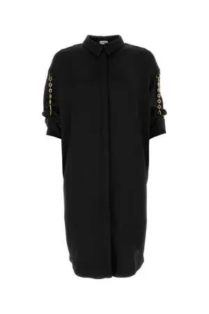 Loewe Satin Shirt Dress