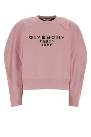 Givenchy Knit Sweater With Graphic Print - Pink