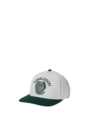 Ralph Lauren Wimbledon Tennis Baseball Cap - White
