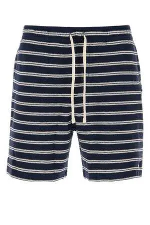 Polo Ralph Lauren Polo-style Embroidered Cotton-blend Bermuda Shorts - Stripped