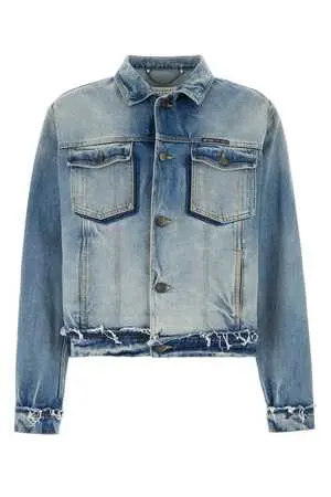 MAISON MARGIELA Distressed Denim Trucker Jacket