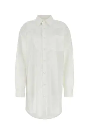MAISON MARGIELA Poplin Shirt Mini Dress