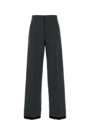 MAISON MARGIELA Wool-blend Lined Pants - Grey