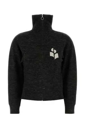 Isabel Marant Étoile Koxy Cardigan In Stretch Viscose Blend Knit