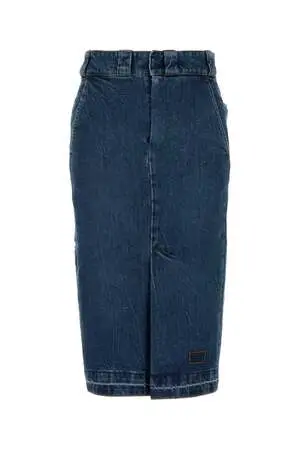 MAISON MARGIELA Denim Mini Skirt